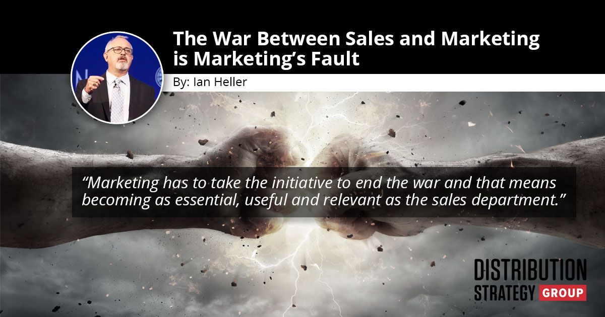 The War Between Sales and Marketing is Marketing’s Fault - Distribution ...